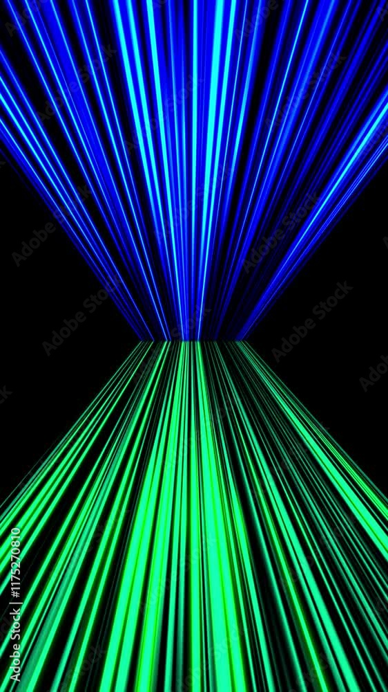 blue and green lines merging 4k background animation digital data ... blue and green lines merging 4k background animation digital data ...