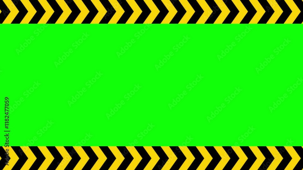 police line tape stripe crime scene animation. forbidden zone motion on ...