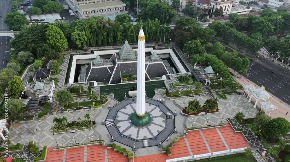 Monumen Tugu Pahlawan (Heroes Monument) in Surabaya, East Java ...