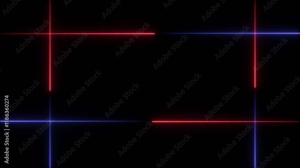 Rectangular Fire effect Animation. Vertical and horizontal new line ...