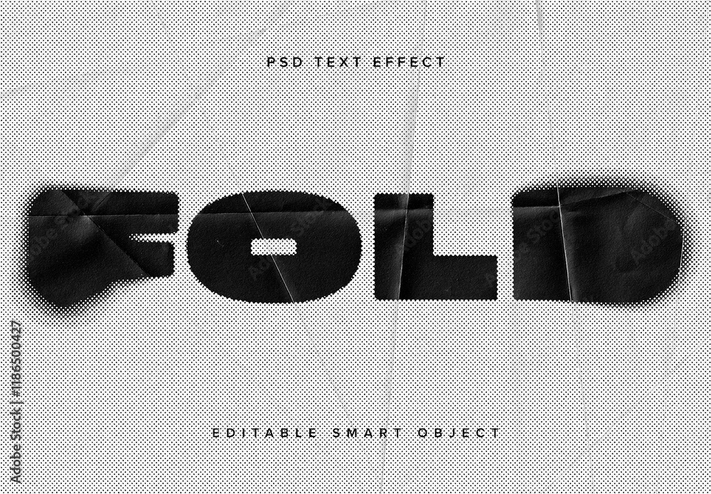 Blurred Halftone Text Effect Mockup Stock Template | Adobe Stock Blurred Halftone Text Effect Mockup Stock Template | Adobe Stock