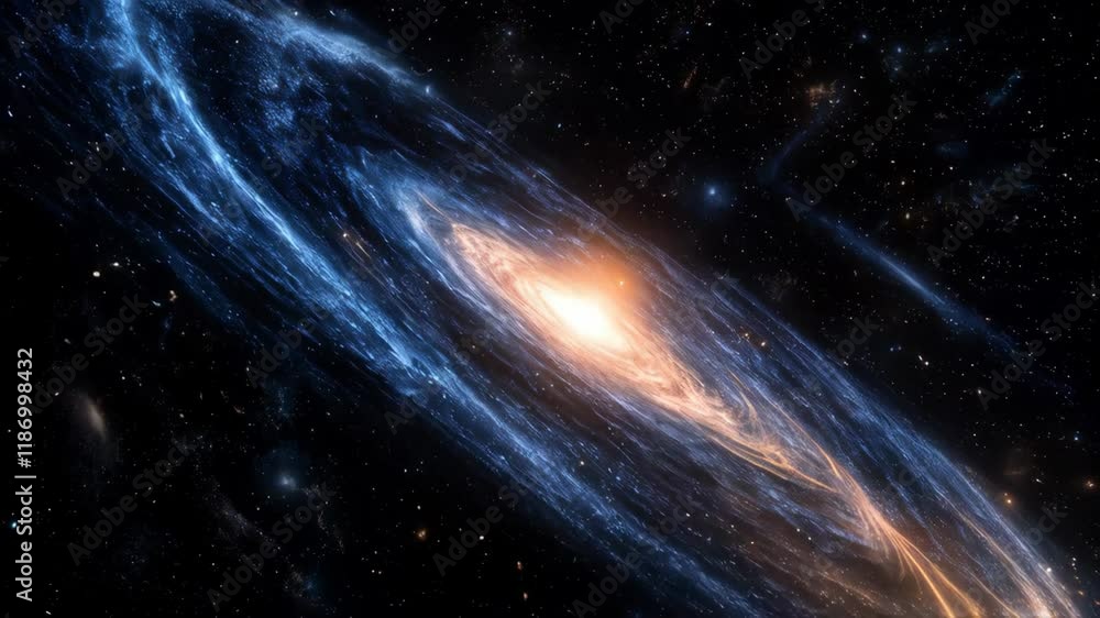 Stunning 4K Seamless Loop of Spiral Galaxy Animation: Cosmic Wonders ...