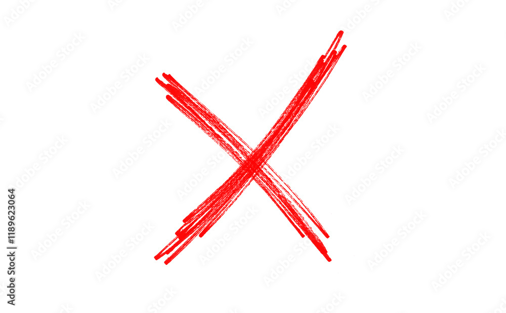 Red cross sign on transparent background, Red cross marker png. Red ...