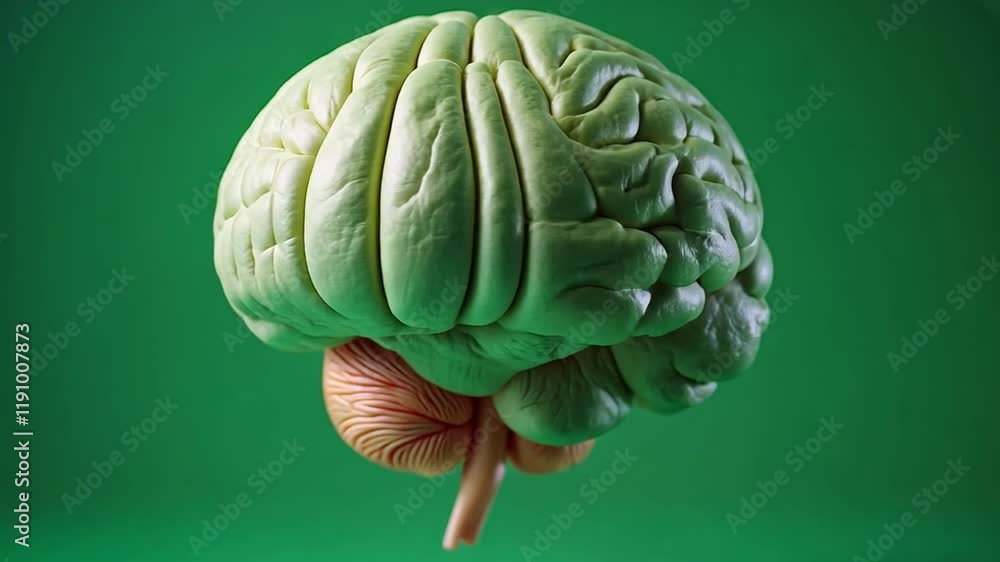 The Brain's Anatomy: A detailed anatomical model of the human brain ...