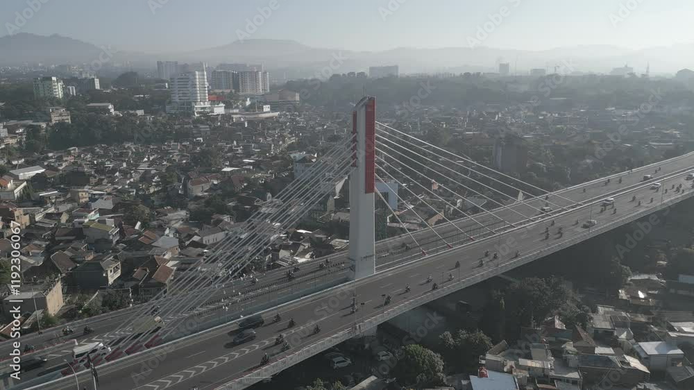 The iconic flyover of Bandung city, which was originally called ...