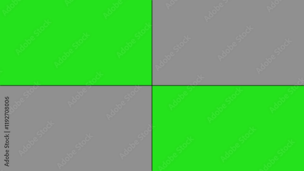 two Split Screen Animations, 4 Screen Effects, Green Screen, Black ...