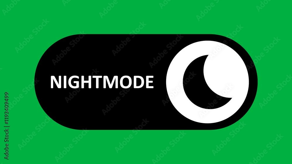 Vidéo Stock Day and night toggle button animation. A button that ...