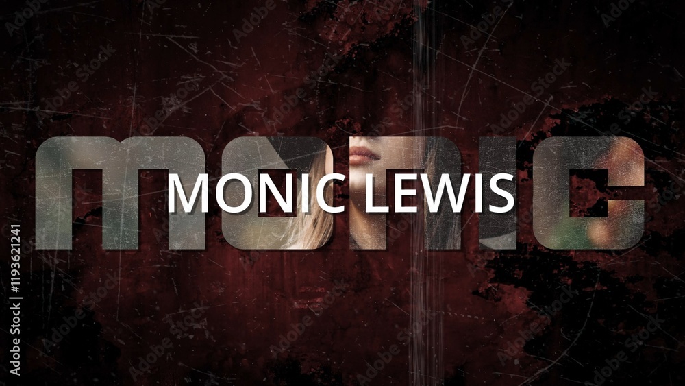 Grungy Movie Intro Opener With Actor Names Stock Template | Adobe Stock