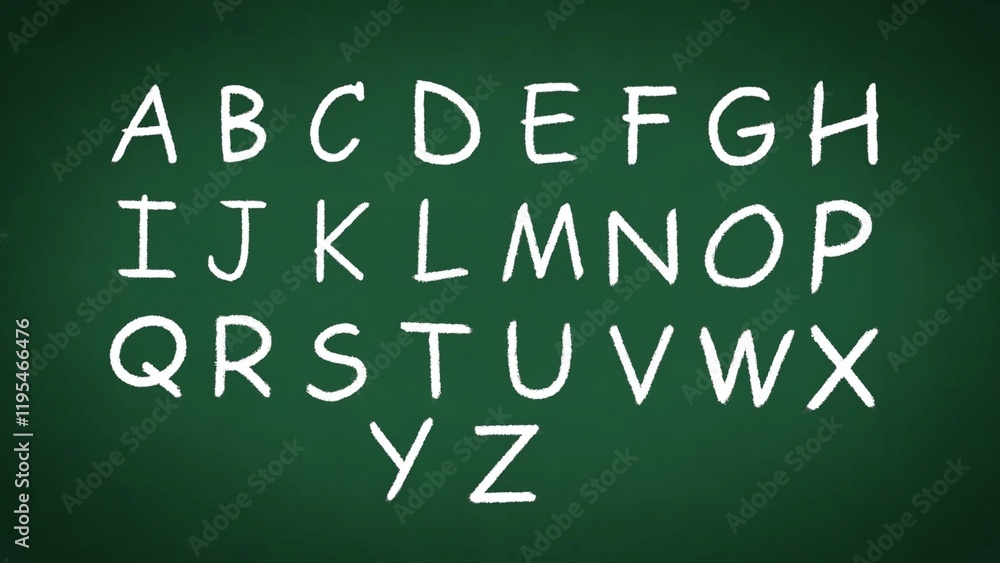 Animated Alphabet Hand Drawn Scribble Pack Stock Template | Adobe Stock