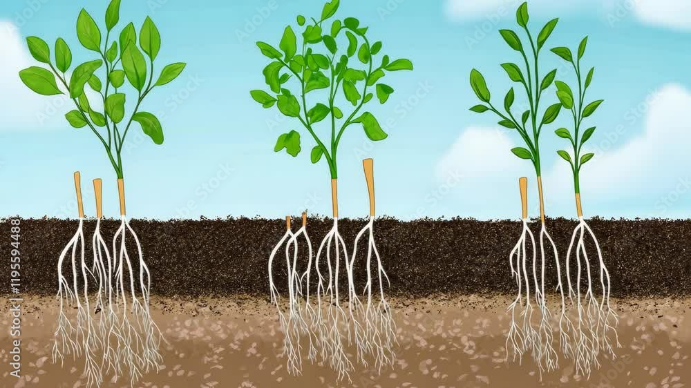Understanding the growth stages of plants through root and shoot ...