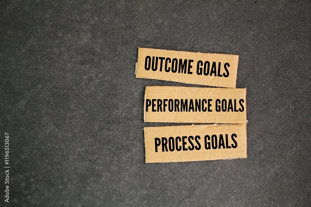 Photo & Art Print What are your 3 main goals?Outcome goals, Performance ...