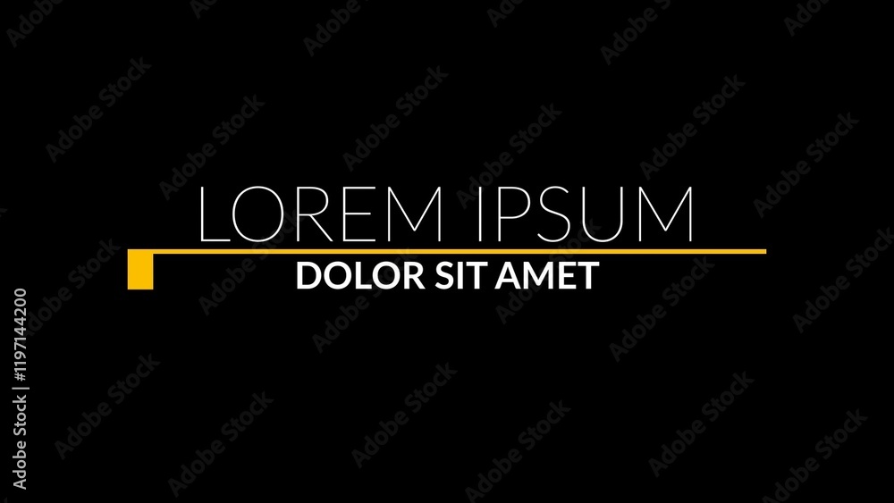 Modern Animated Title Intro Stock Template | Adobe Stock