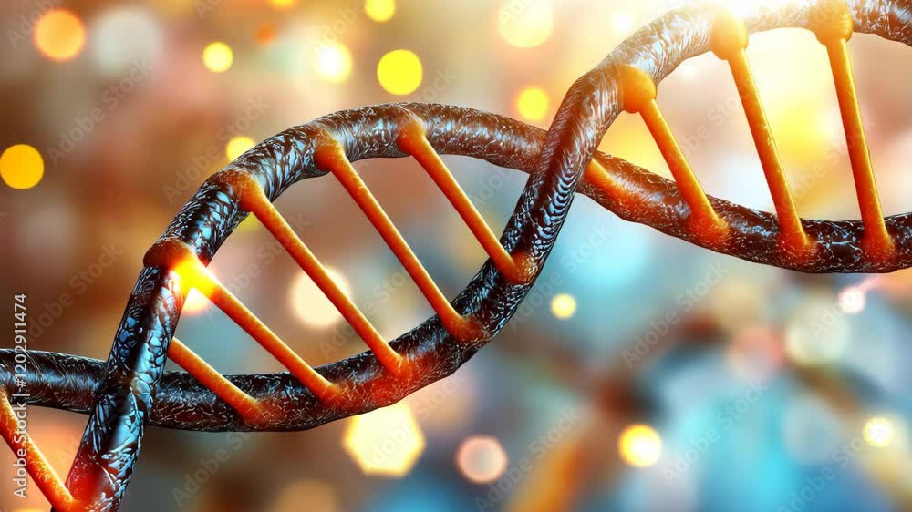 The double helix structure of DNA is composed of two complementary ...