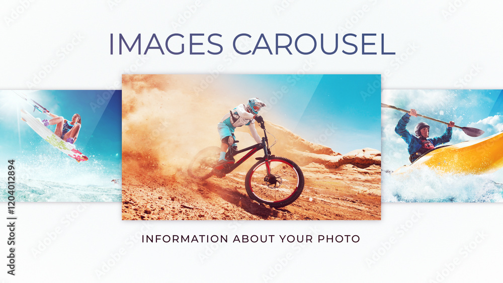 Images Carousel Stock Template | Adobe Stock