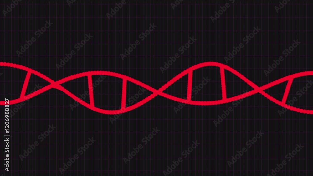 Spiral of Life Illuminated DNA Dynamics Molecular Glow The Essence of ...
