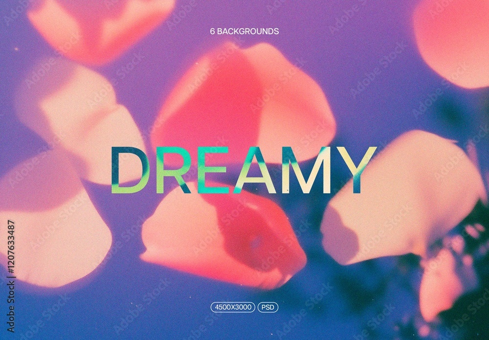 Abstract Dreamy Backgrounds With Generative AI Stock Template | Adobe Stock