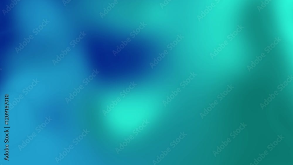 Motion blue-green abstract gradient animation, dynamic video background ...