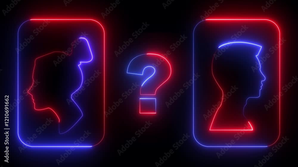 Question Mark Motion Element transparent background animation .This ...