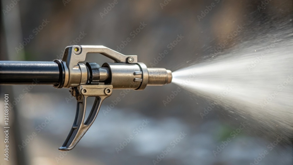 Photo & Art Print A closeup of the nozzles tip revealing a mechanical ...
