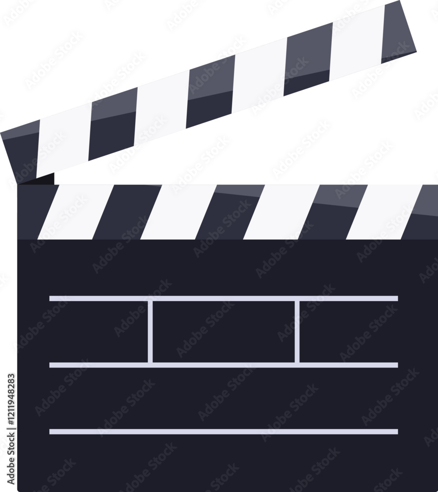 Movie Slate Vector