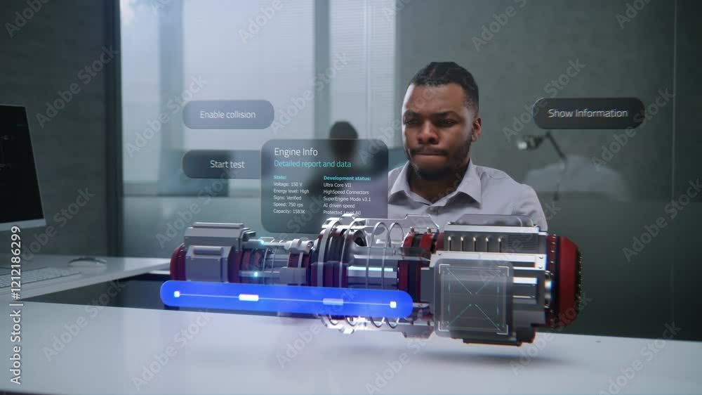 African American Engineer Uses Augmented Reality to Develop 3D Holographic Model of Clean Green ...