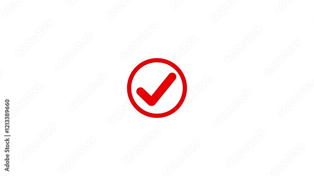 Check mark symbol animation. approved tick mark icon, Check mark icon ...
