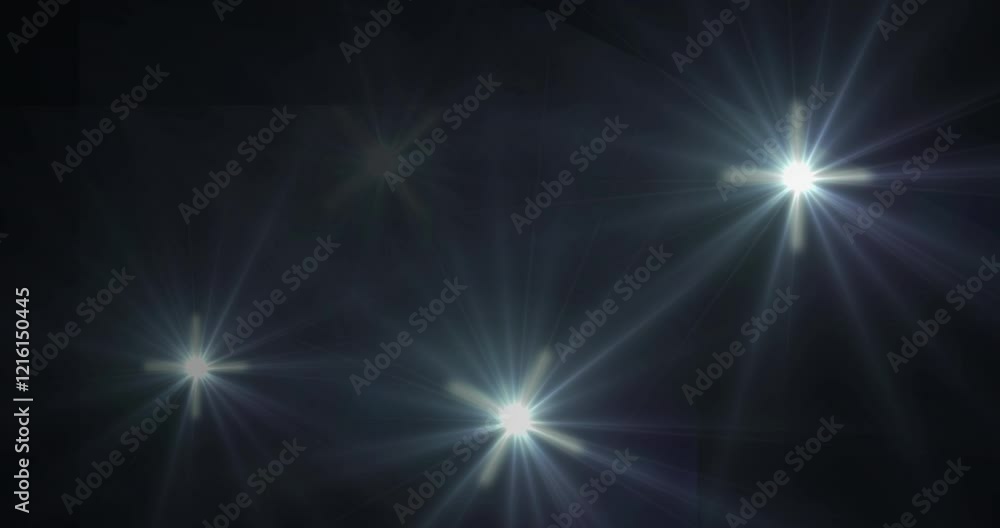 Papparazi camera flashes random black background for overlay on ...