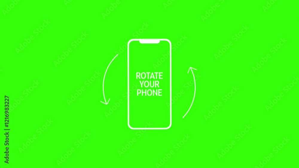 Rotate Your Device from Vertical to Horizontal. Rotate Your Phone to Landscape orientation ...