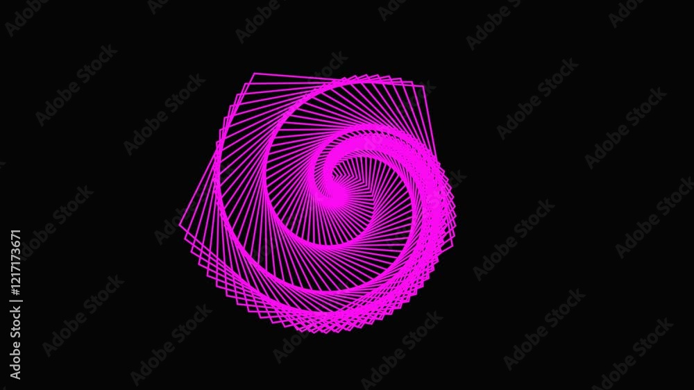 Motion rectangle purple color. Alpha channel, transparent background ...