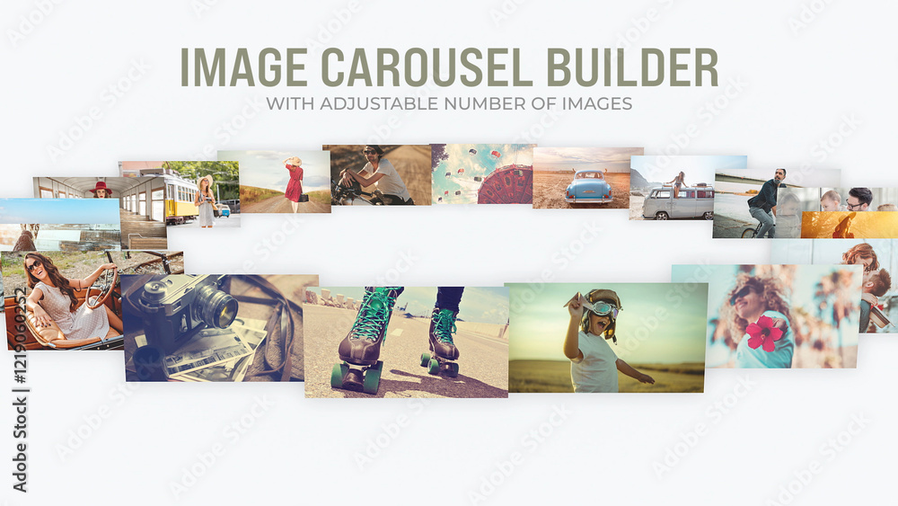 Image Carousel Builder Stock Template | Adobe Stock
