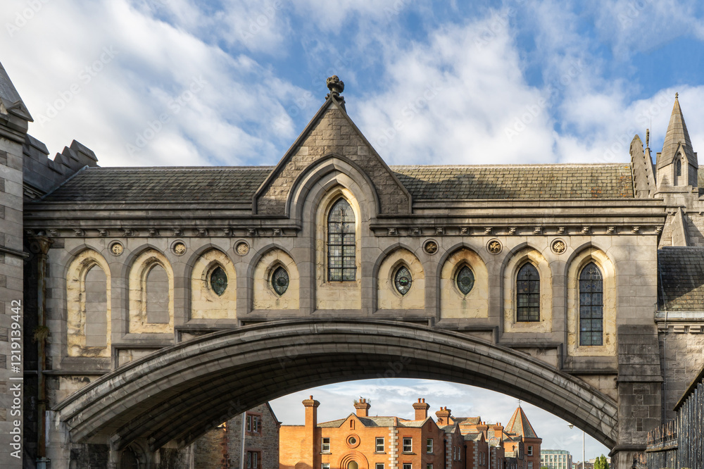 Poster Enclosed footbridge passage in Christ Church, Dublin – Wall Art ...