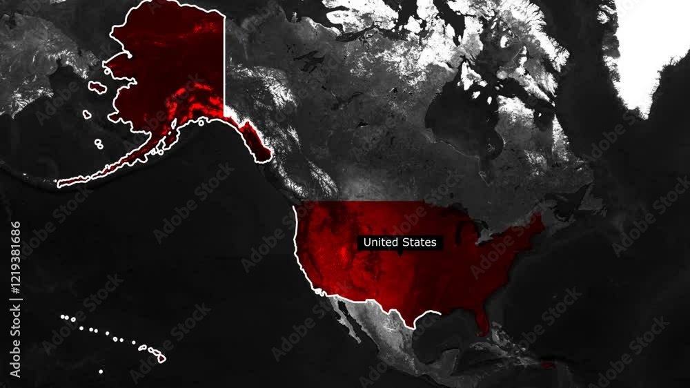 USA map animation video, Map animation, United state map animation ...