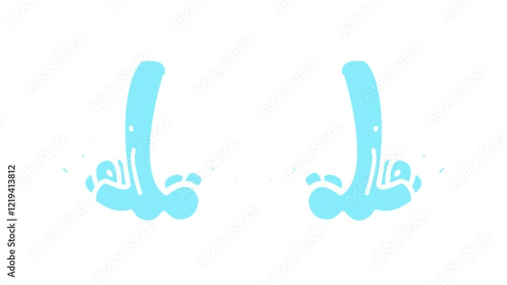 Cartoon, waterfall crying, Animated Tear with transparent background ...