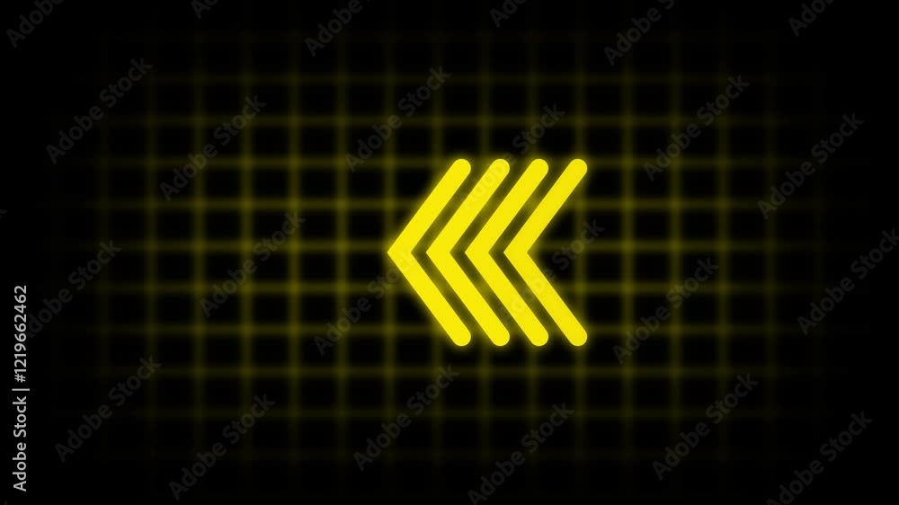 Right-directional arrow loop animation. Animated arrows for the overlay ...