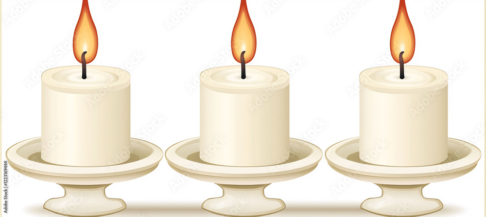 Poster Candlestick chart illustrating a bearish three inside down ...