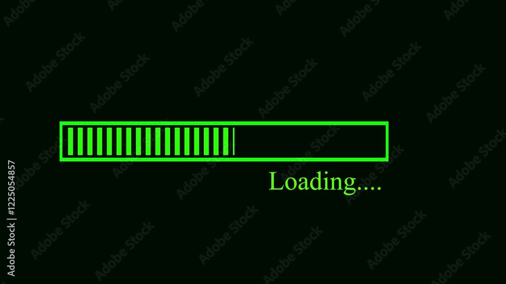 Loading progress bar downloading bar loading screen pixelated progress ...