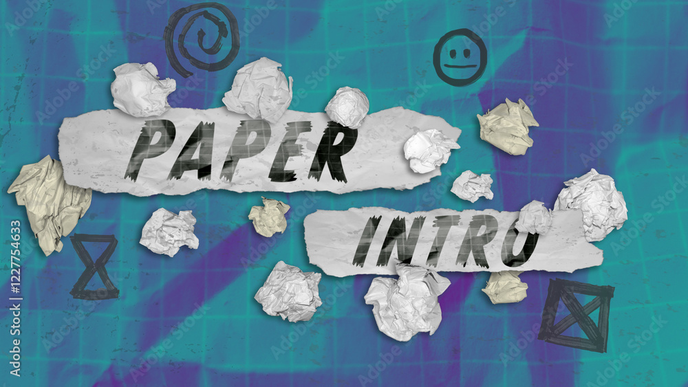 Paper Intro Stock Template | Adobe Stock