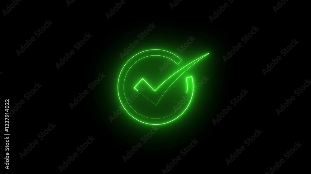 Check Mark, Check mark Animated Symbol Sign. Verified check mark icon ...