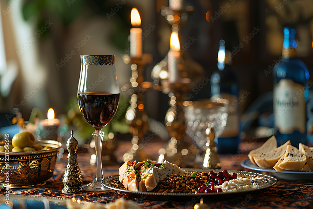 Photo & Art Print passover seder rituals, seder plate symbols showcased ...