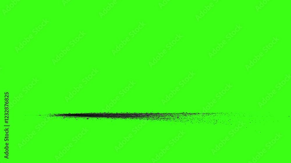 Green screen falling debris falling explosion falling green screen ...