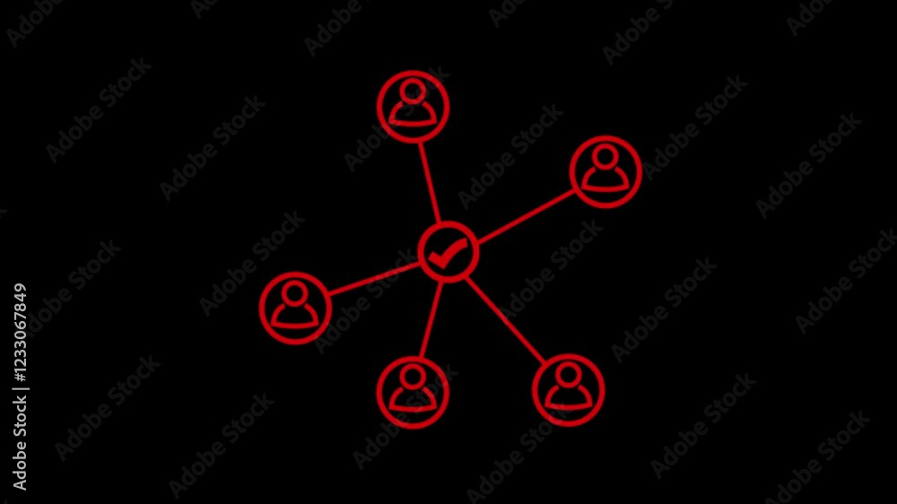 Cloud architecture platform. Internet infrastructure concept. Molecule ...