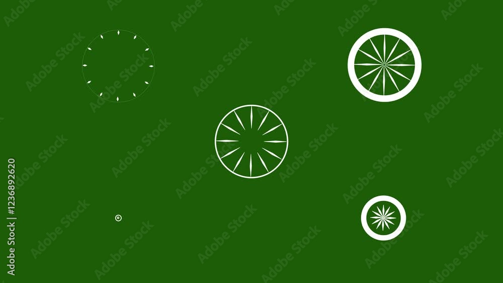 Circle Burst Animation in After Effects Firework Shiny Blast 4K Motion ...