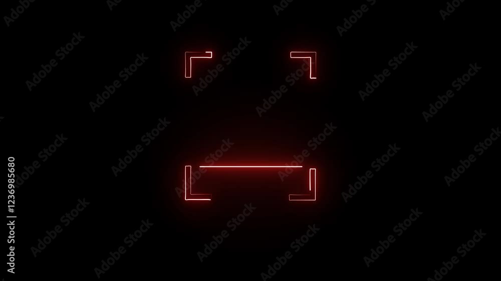 Barcode scanner, QR code Futuristic barcode quick code scanning Bar ...