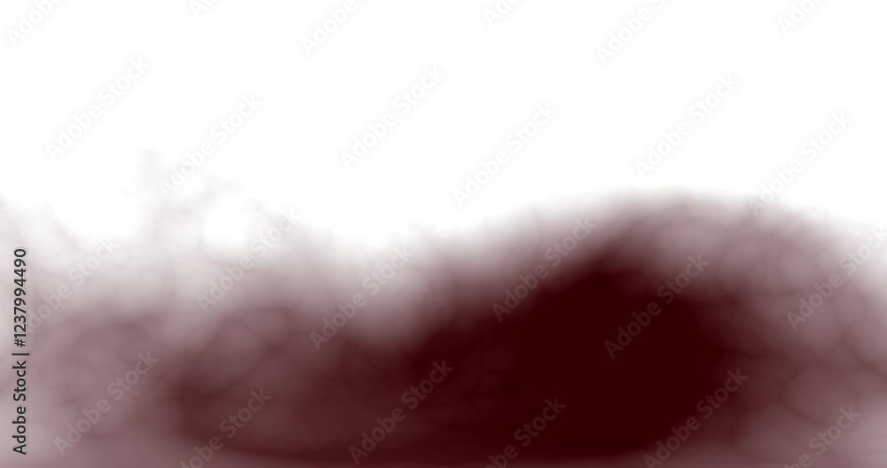 Vidéo Stock Weblike and veiny red spots, smears, and wispy lines moving chaotically around a ...