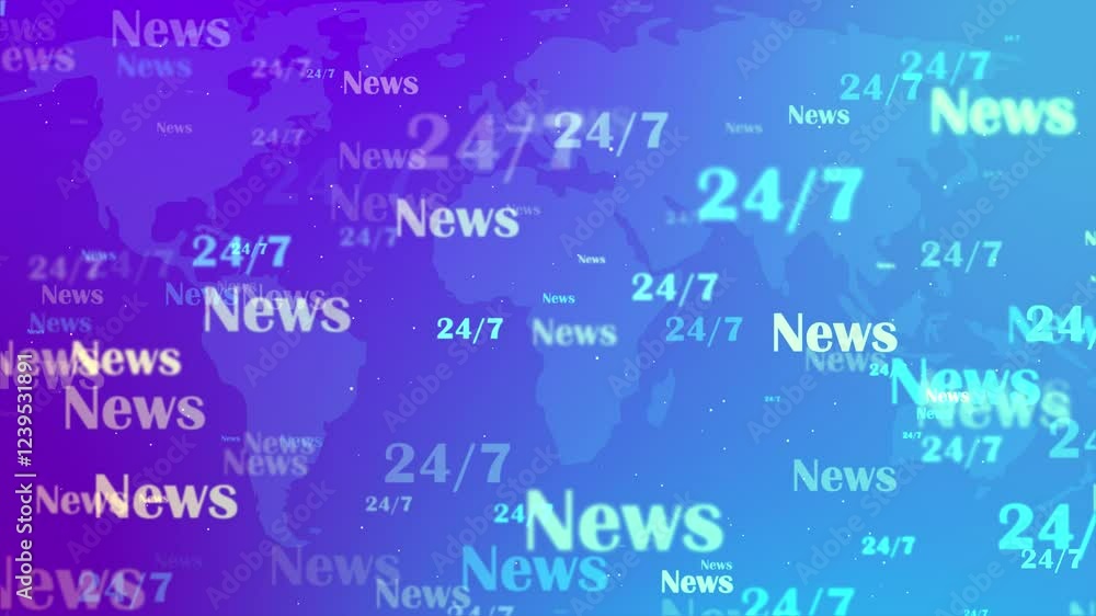 Map World Transformation Technology Futuristic.This work is world map ...