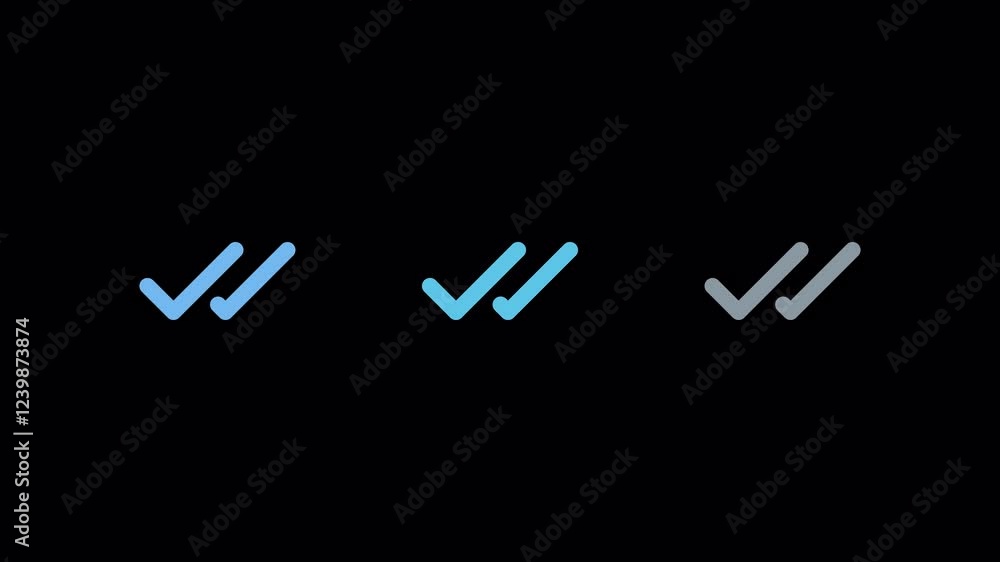 Double Check for Messages Seen, messages received, message delivered ...