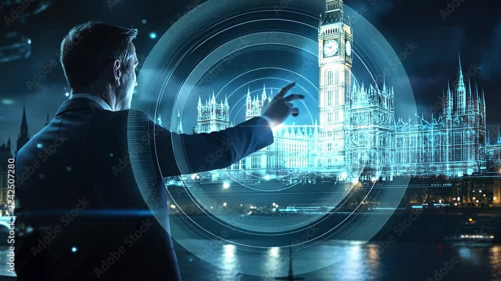 Digital London: A futuristic vision of London's iconic Houses of ...
