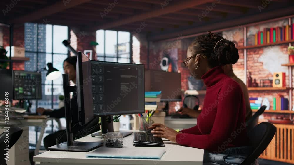 Software development agency expert solving tasks with AI LLM chatbot answering prompts. Startup ...