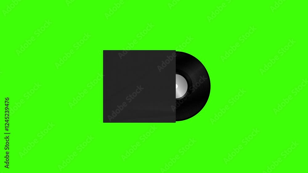 4K audio music player looping animation. Motion graphic animated ...