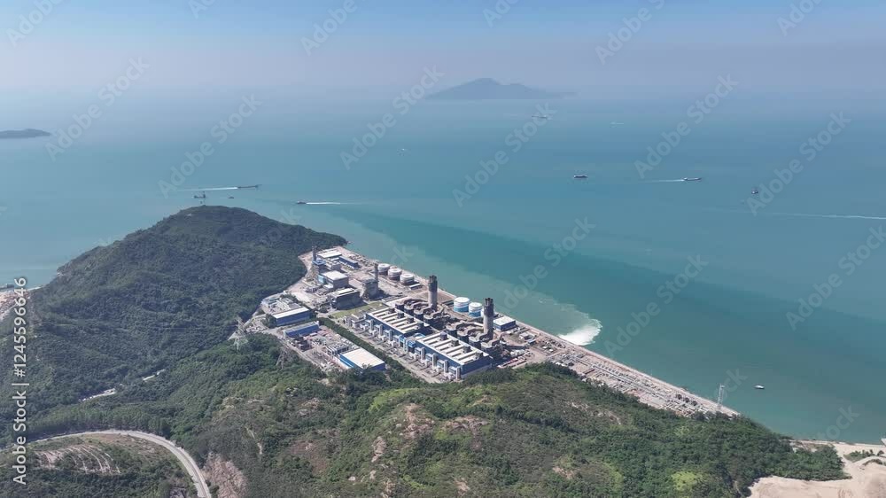 Explore Black Point Power Station in Tuen Mun Hong Kong where natural ...